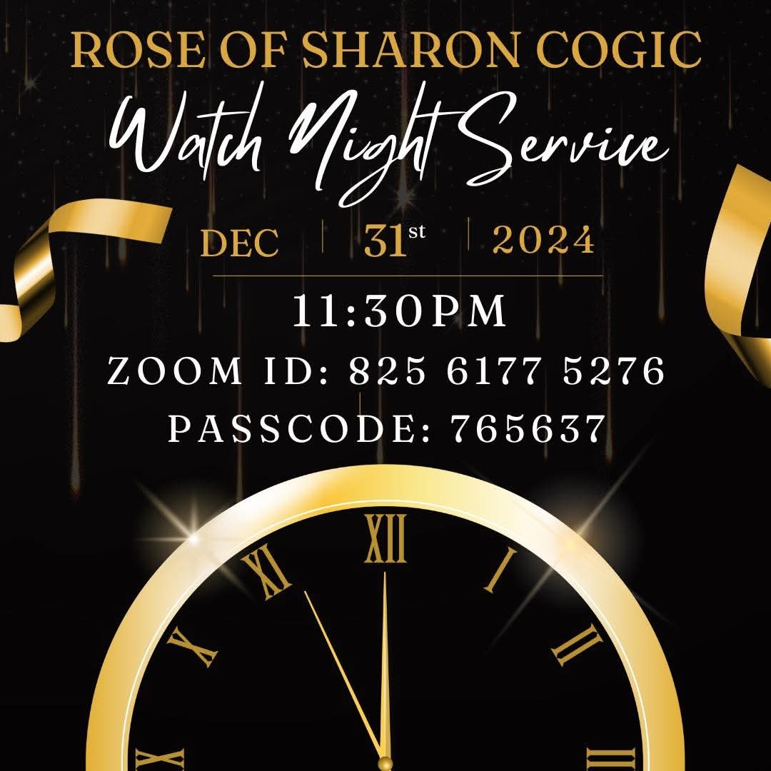 Zoom – The Rose Cogic